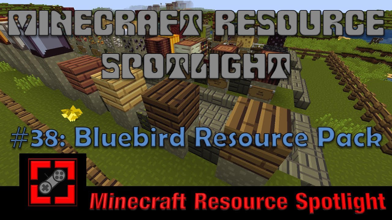 Minecraft Resource Spotlight: #38 Bluebird Resource Pack - YouTube