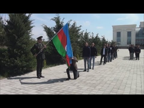 Ağdaşlı gənclər hərbi xidmətə yola salınıb