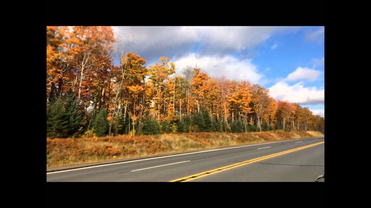 Upper Peninsula Fall colors vid 1 - YouTube