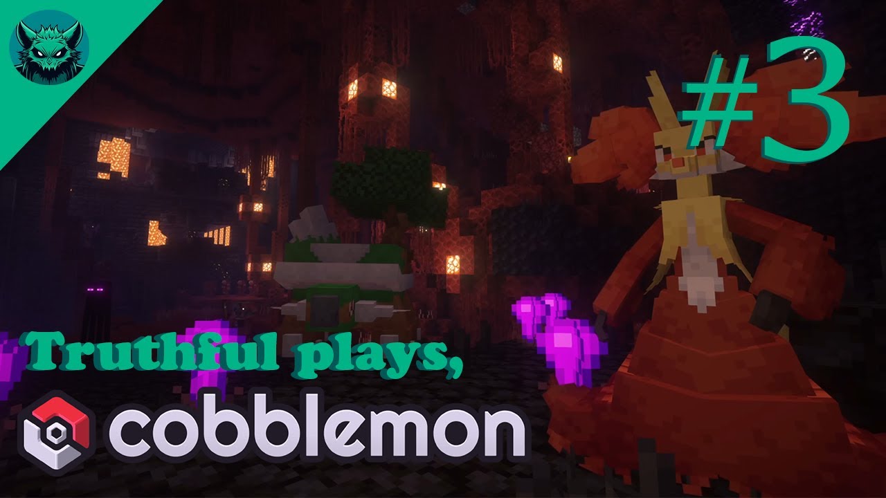 Cobblemon Nether is Diff - Cobblemon Pt 3 - YouTube