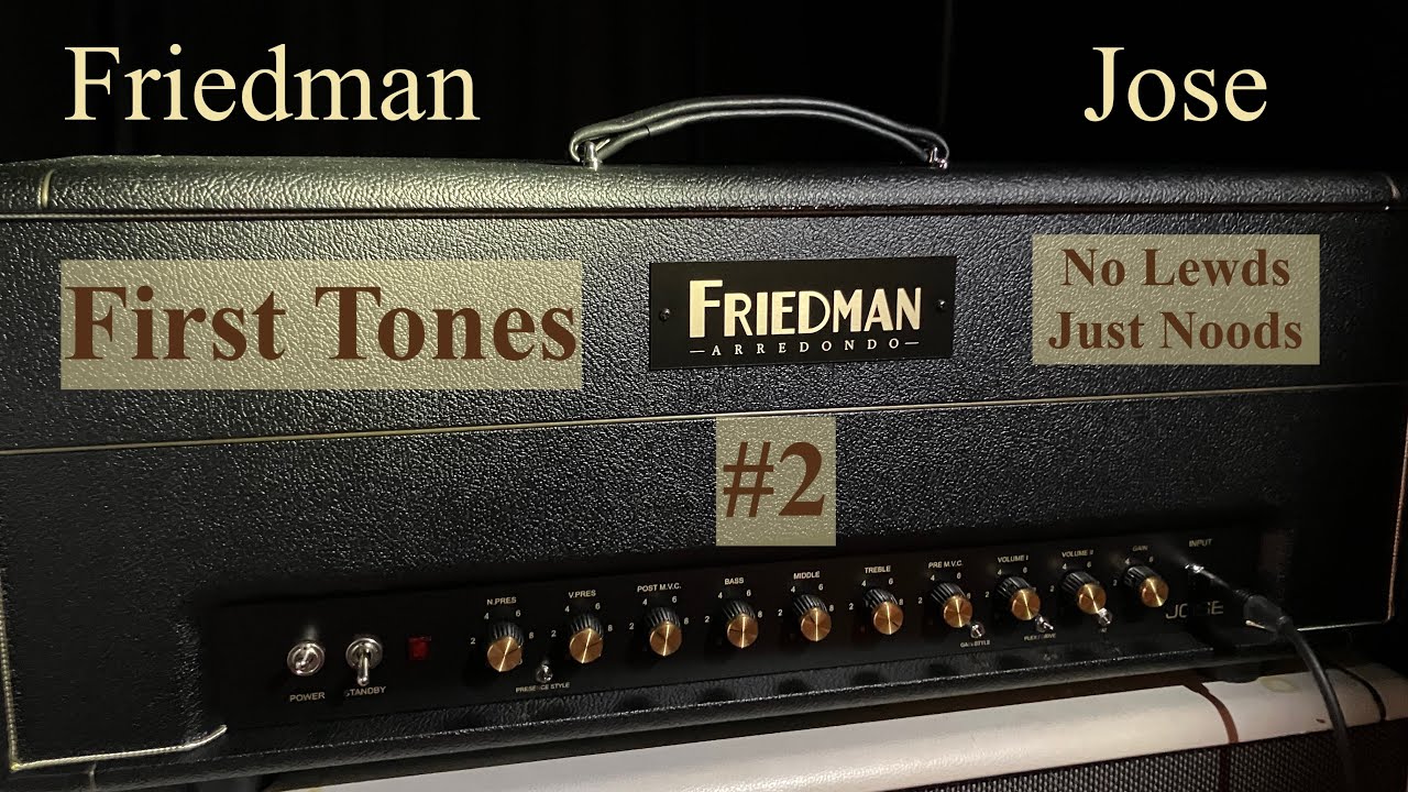 Friedman Jose First Tones - 2 - YouTube