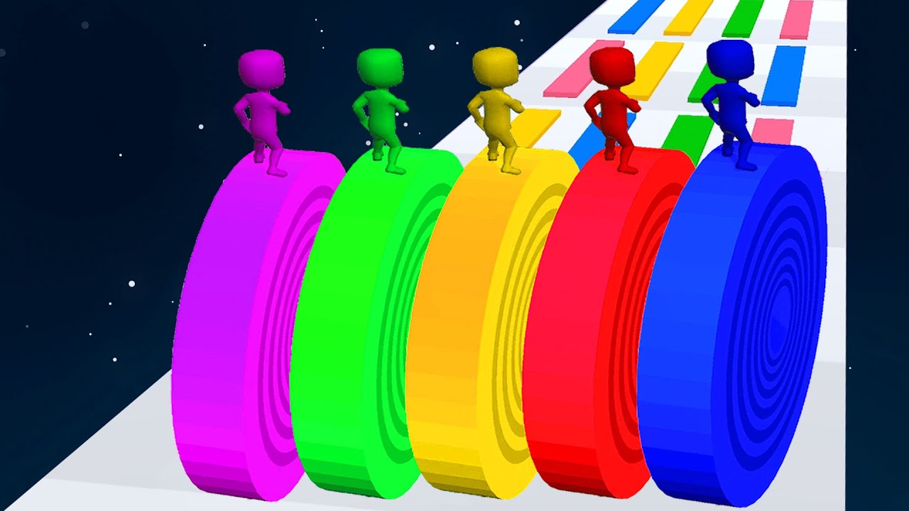 Layers Roll Game Android, iOS Gameplay New Level UXAZAT - YouTube