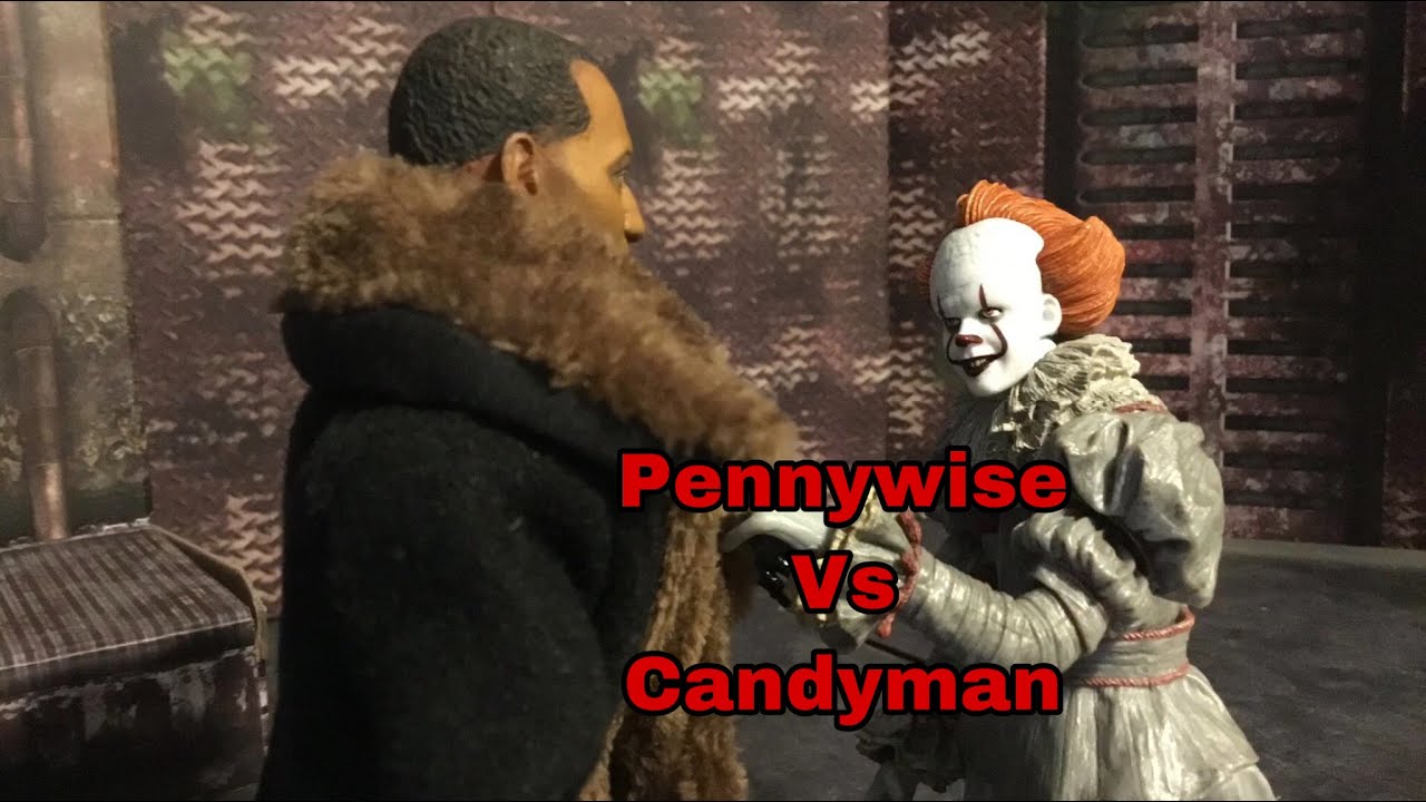 Pennywise Vs Candyman Stop Motion - YouTube