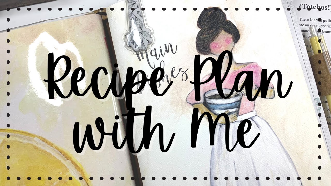 Recipe Plan with Me | Recipe Book | Planner Perfect - YouTube