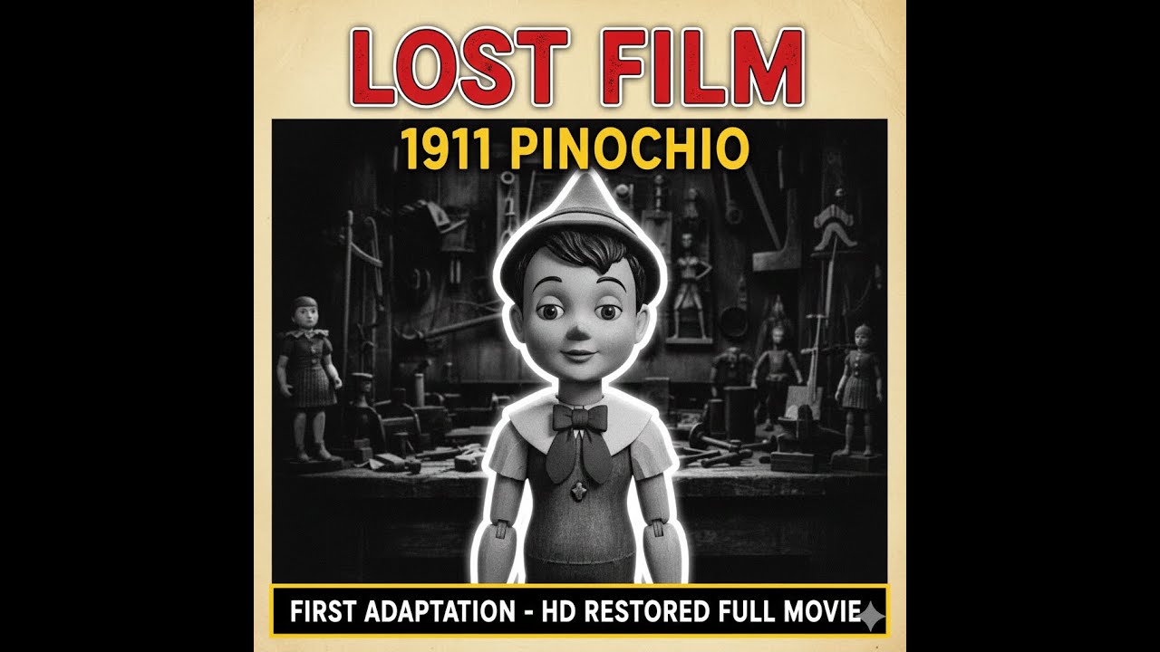 Pinocchio (1911) | Lost Silent Film Classic – First Pinocchio ...