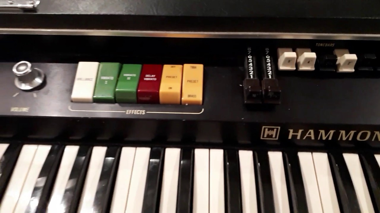 Hammond X2 Demo - YouTube