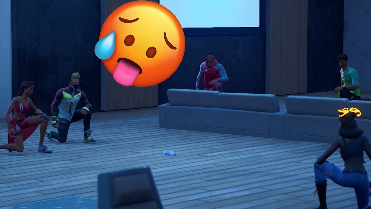 Fortnite Roleplay Sus Kids Sneak Out!! (We Played Spin The Bottle ...
