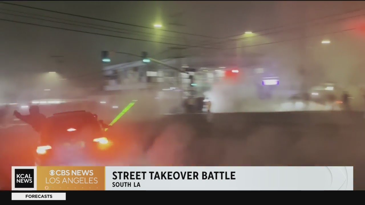 Task force arrests 'street takeover' suspects overnight - YouTube