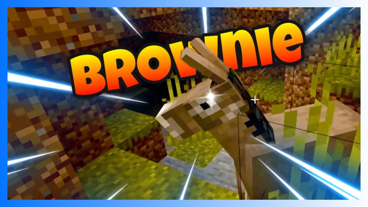 Minecraft But Brownie In The House | Minecraft Part 7 - YouTube