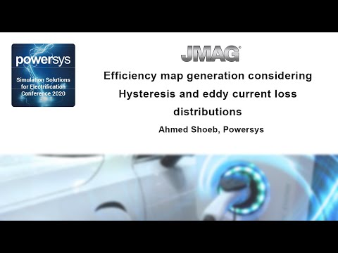 JMAG - Efficiency map generation - YouTube