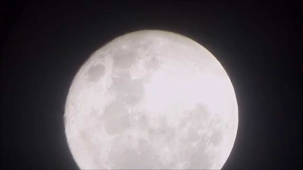 GoPro Telescope Very Bright Moon - YouTube