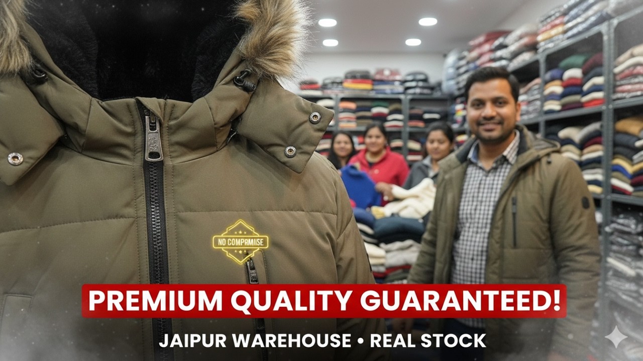 ऐसा Export Surplus Winter Wear कभी नहीं देखा! Jackets–Sweaters ₹250 से ...