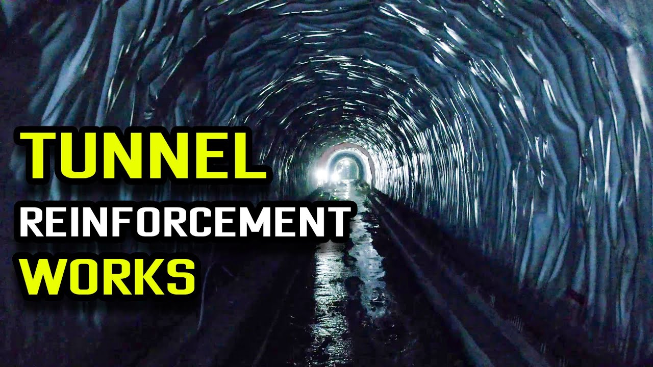 A Closer Look at Tunnel Reinforcement Works | Megha Engineering - YouTube