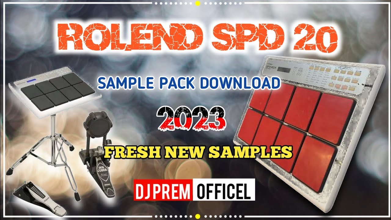 Rolando Spd 20 || Sample Pack Download 2023 || Nagpuri Sample Pack ...