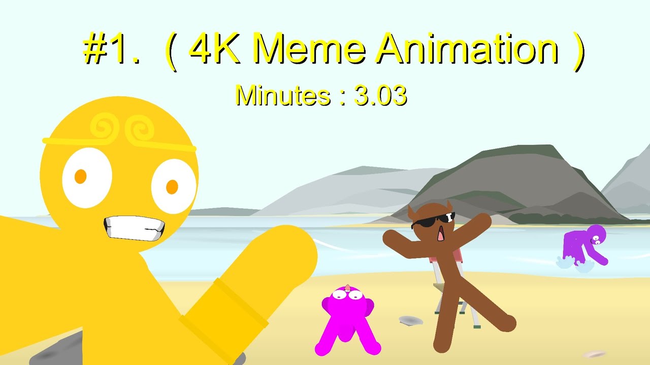 Funny Meme Animation Compilation #1 ( 4K Meme Animation ) - YouTube