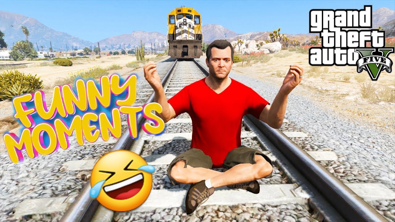 GTA 5 : MOST FUNNY 🤣🤣 MOMENTS IN GTA ONLINE TO MAKE YOU POOP 💩💩 - YouTube