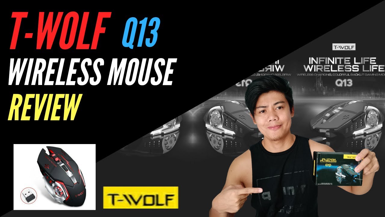T-WOLF Q13 Review | Wireless Mouse - YouTube