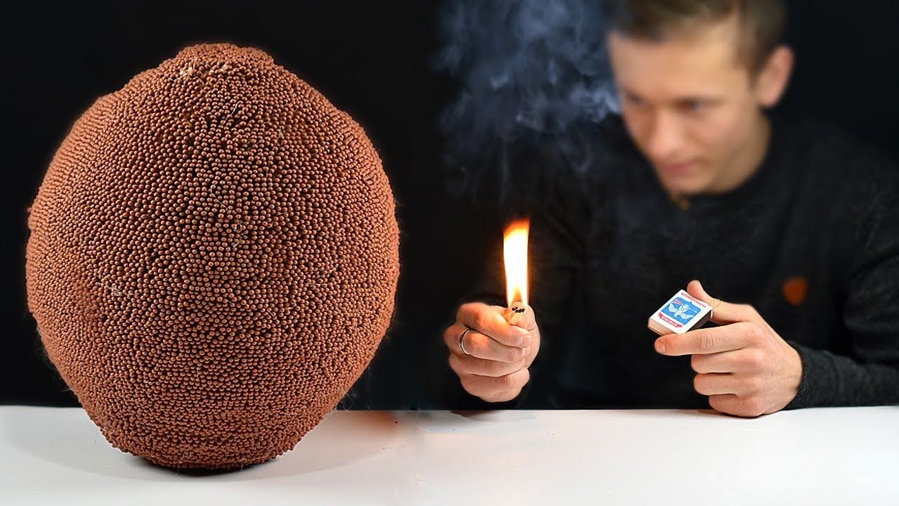 EXPERIMENT Fireball 15 000 MATCHES Bomb Effect YouTube experiment-fireball-15-000-matches-bomb-effect-youtube