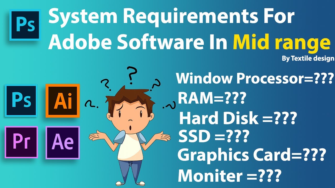 Graphic Design Ke Liye Konsa Computer Buy Kare| System Requirement For ...
