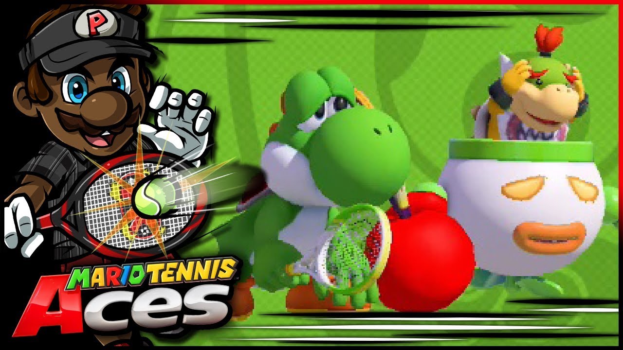 TEAMWORK!! | Mario Tennis Aces w/ @PKSparkxx! [#11 - Doubles] - YouTube