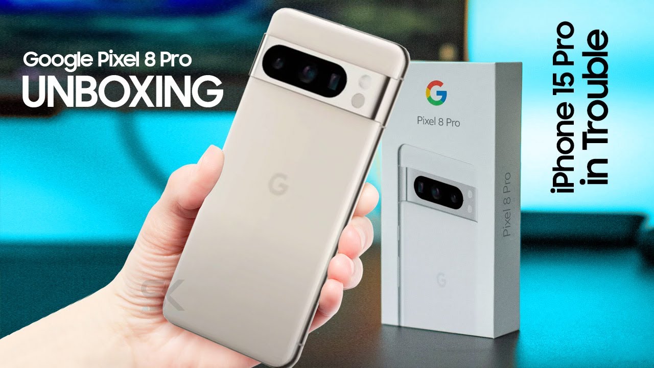 Google Pixel 8 Pro Hands-On & Unboxing ☑️ REAL Falgship Killer is BACK ...