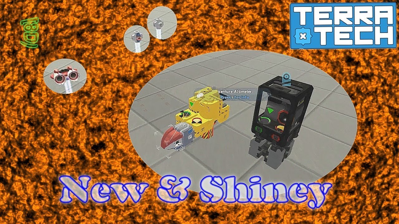 Terra Tech Gameplay - 0.7.6.5 - More New Blocks!!! - Let's Play - YouTube