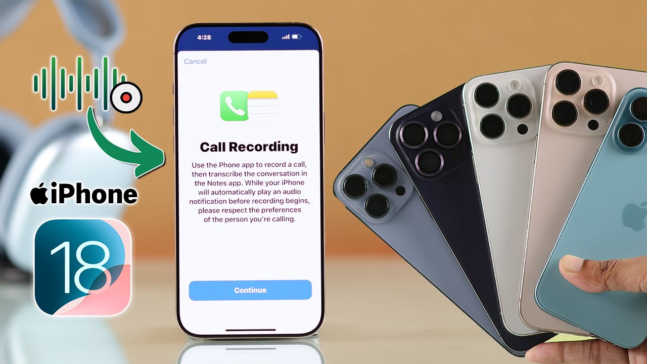 iOS 18: Call Recording in iPhone [How to Turn On/Enable] - YouTube