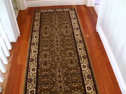 Custom Hall and Stair Runner Installation 2.AVI - YouTube