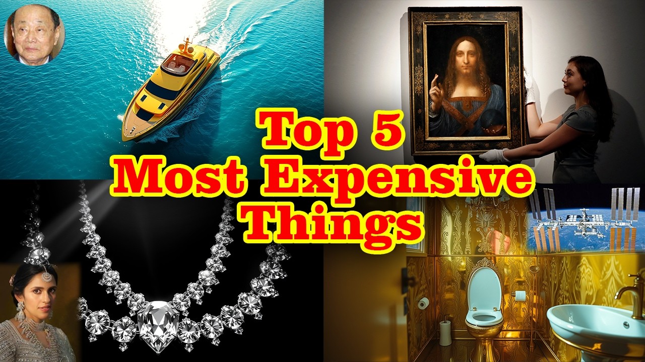 Top 5 Most Expensive Things in the World || 2025 - YouTube