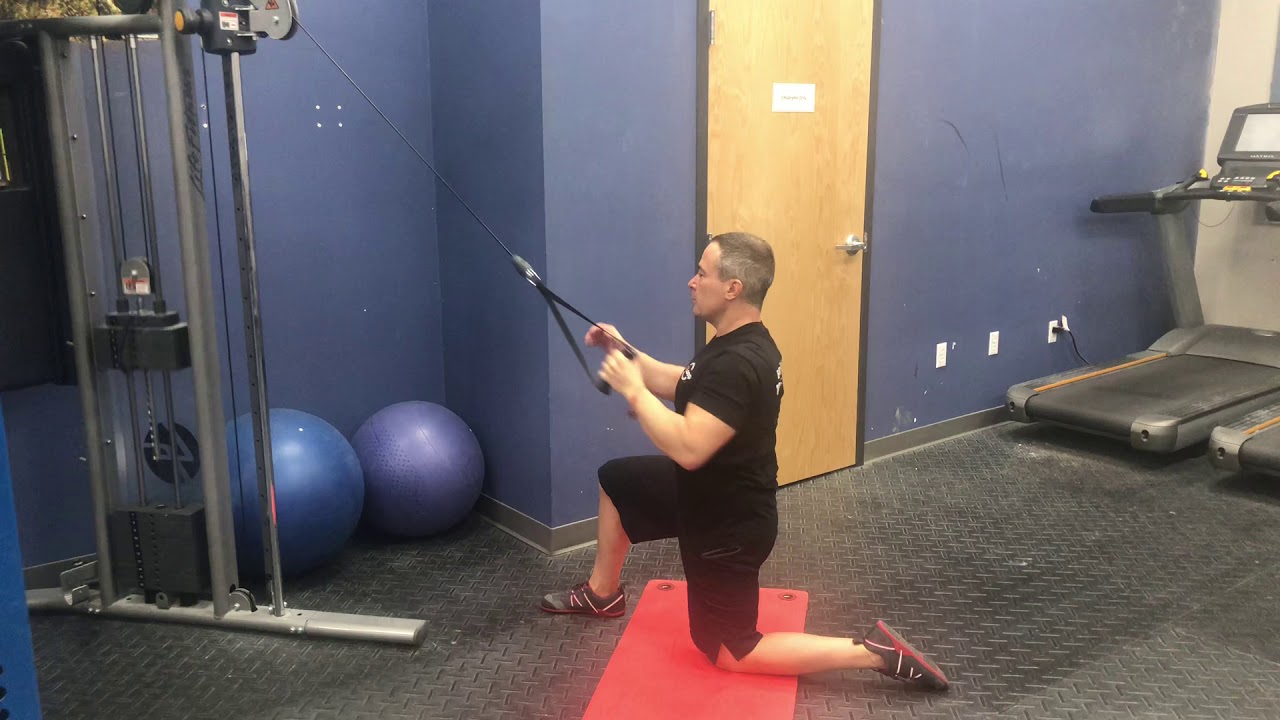 Cable One-arm High Angled Row - YouTube