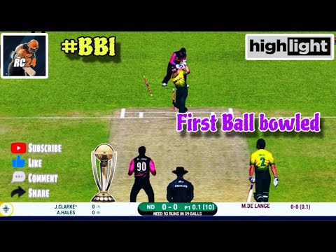 Bbl highlights 1st over thriller #bblmatch #bblhighlights #bblsquad ...