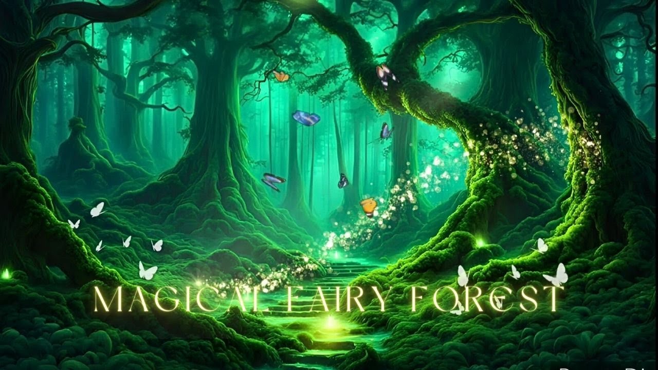 Deep Relaxation in Magic Fairy Forest - Stress Relief and Healing Ambience - YouTube