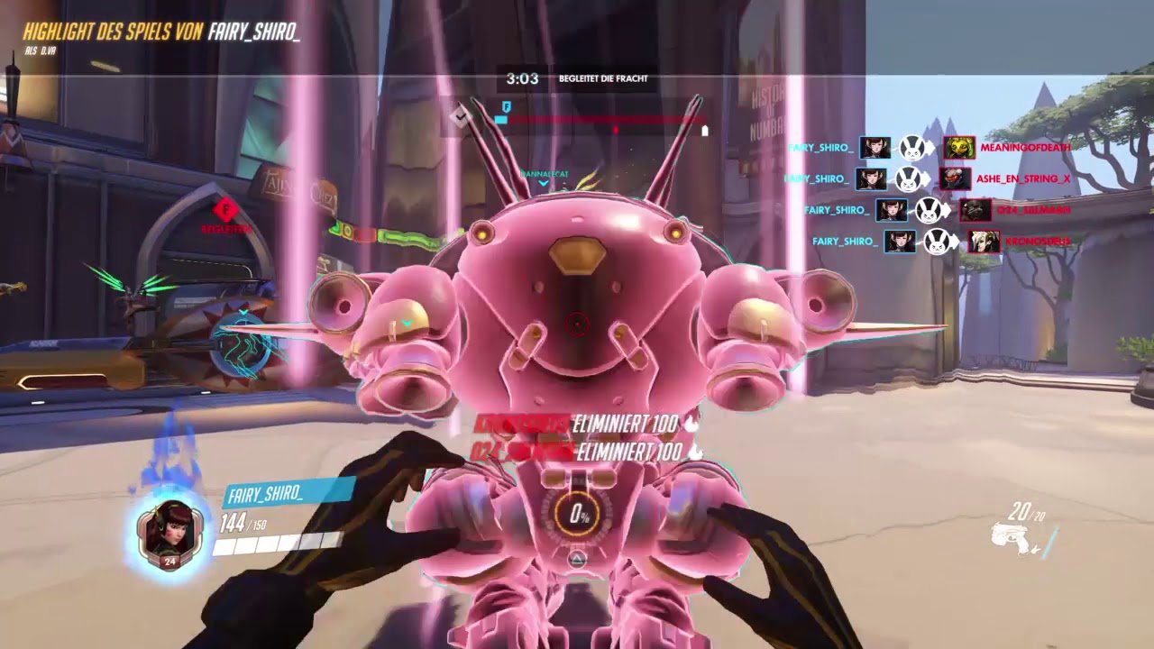 DVA Bomb #7 @Numbani - YouTube