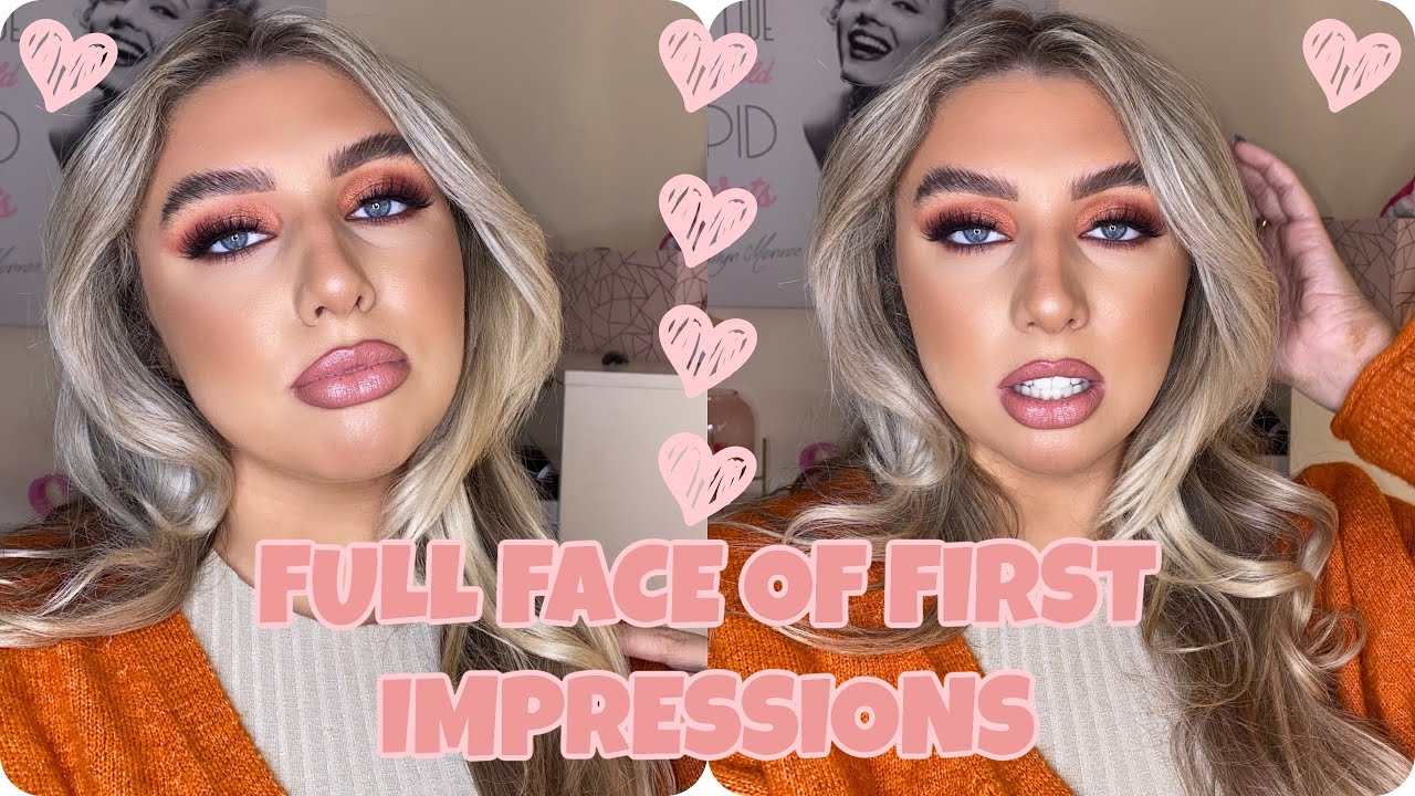 FULL FACE OF FIRST IMPRESSIONS!! Fail:/ - YouTube