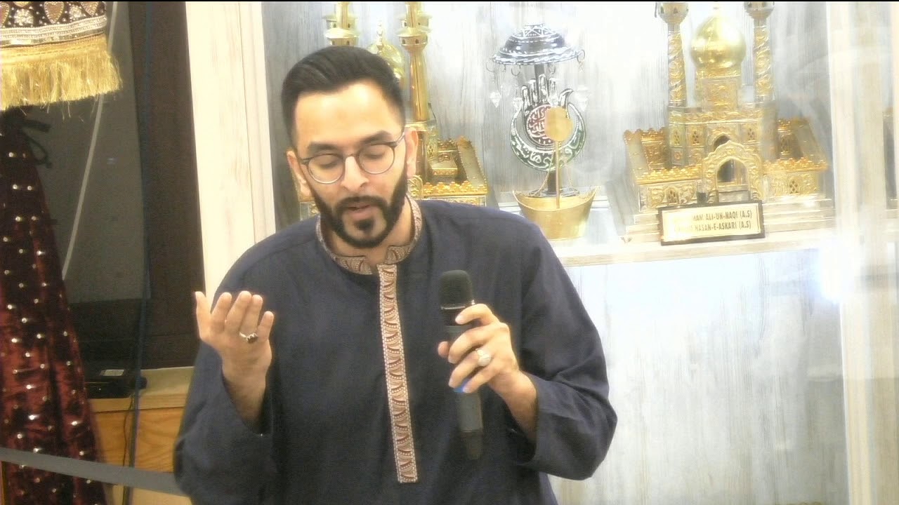 Zahra Ke Sadqe Ya Rab | Br Imran Datoo | Wiladat Eve of Bibi Zainab [as ...