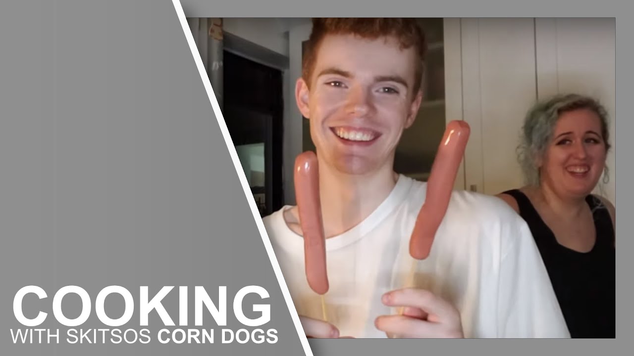 Cooking with SkitsoFanActs: Corn Dogs - YouTube