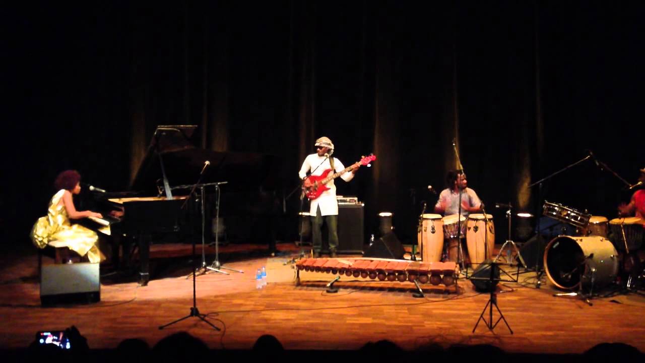 Melita Matsinhe (piano/voice), Matchume Zango (percussion/timbila), and ...
