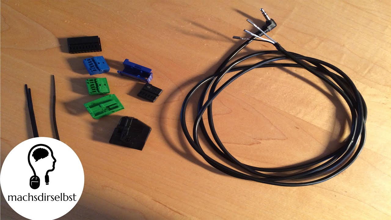 [Golf VI] AUX nachrüsten OHNE Media-In RCD310+weitere Modelle Tutorial ...