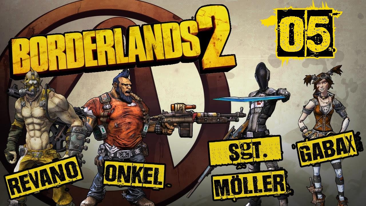 Borderlands 2 (Coop) #05 [60fps] - Captain Flynt - Let's Play Together ...