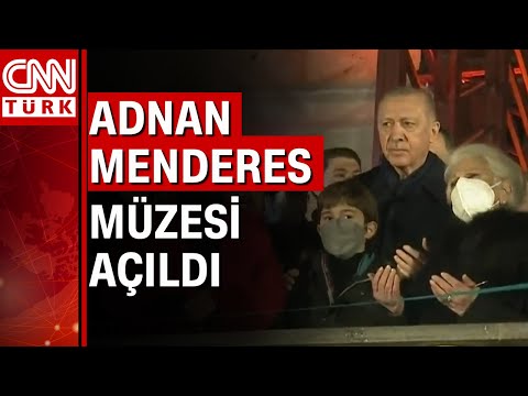Cumhurbaşkanı Erdoğan, Adnan Menderes Demokrasi Müzesi'nin açılışını yaptı