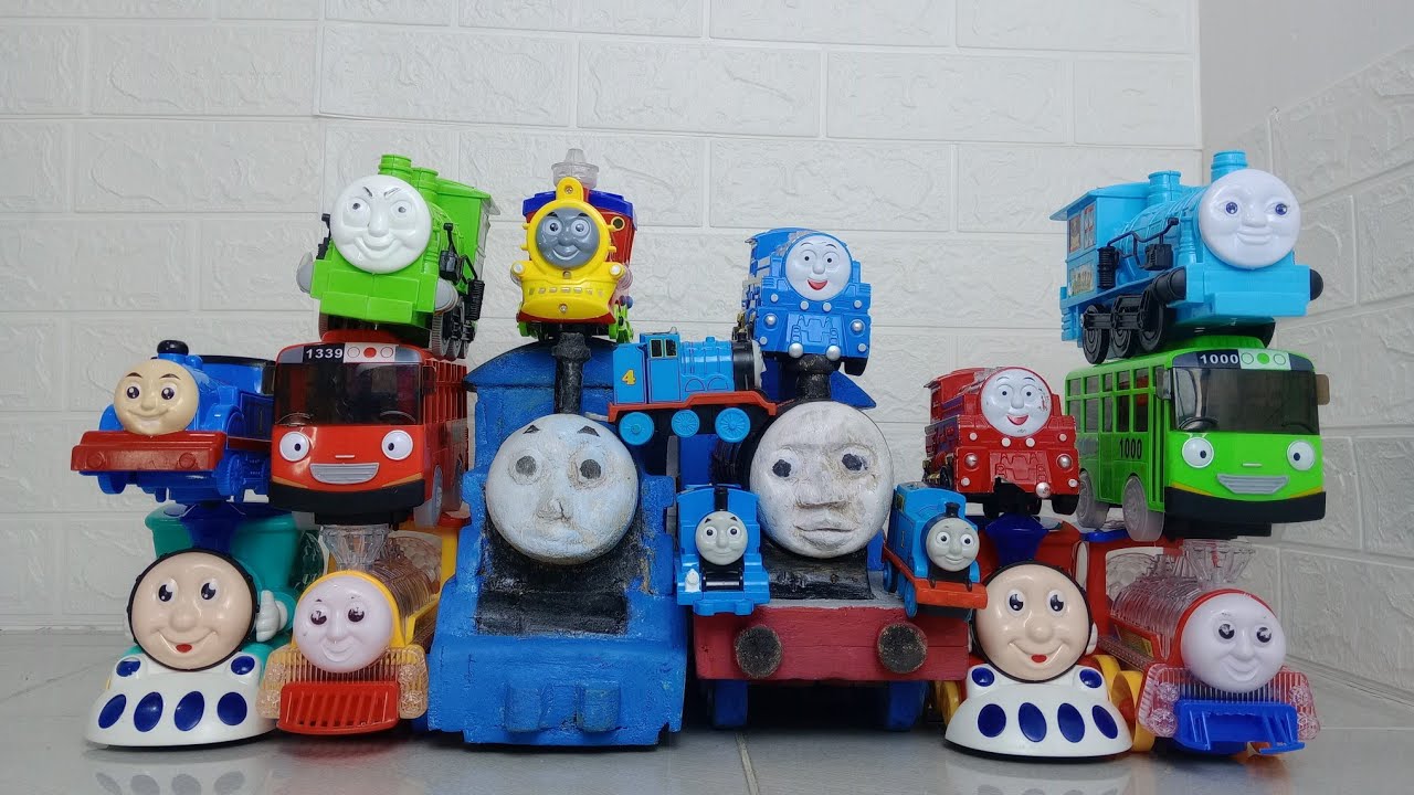 Bertemu Teman Baru Kereta Thomas | Happy Trains | - YouTube