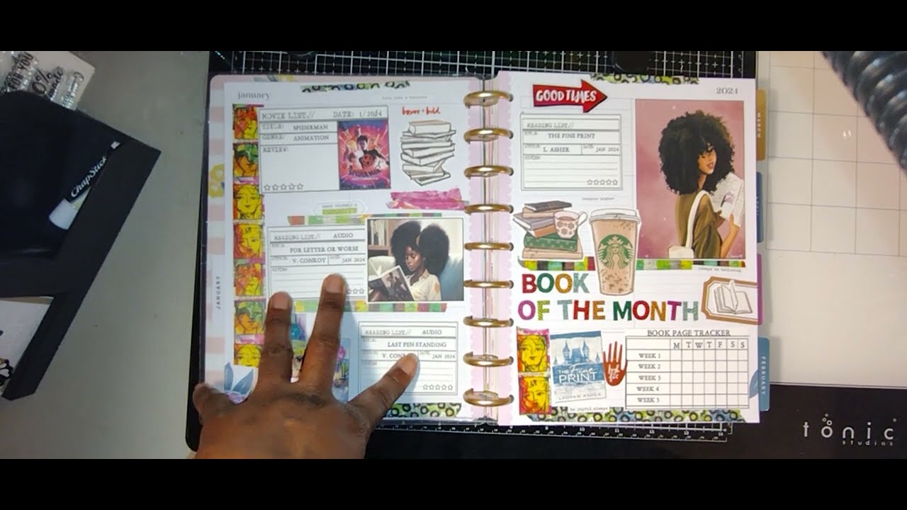 HI Scrap Fam... Here is my Mid Year Planner Flip Through 💜 - YouTube