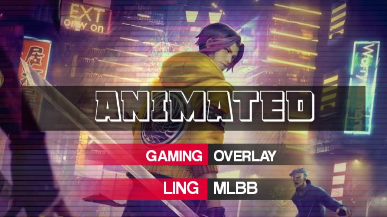 Animated Gaming Overlay Green Screen | Ling [free to use] Mobile ...
