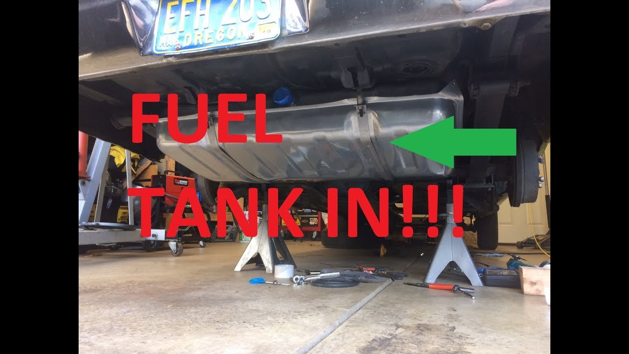 Fuel tank in and system done!! Nova LS Swap - YouTube