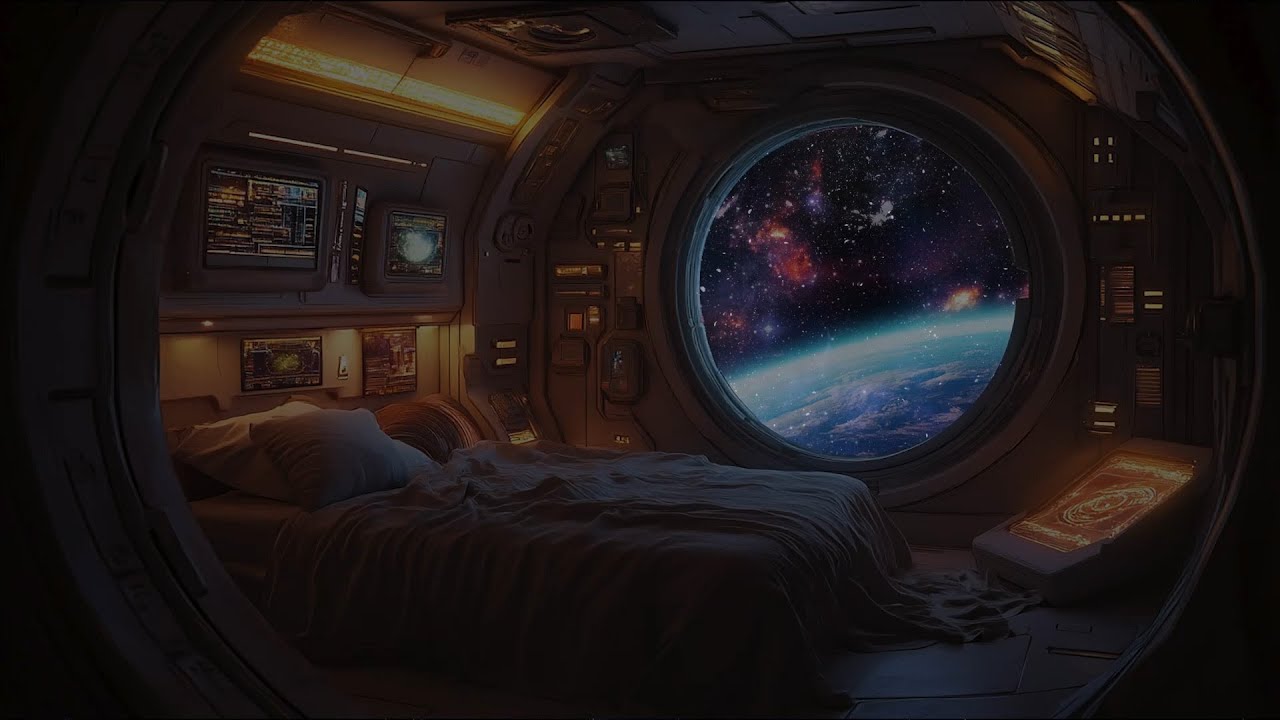 Space Room | Colorful Universe | Room Scenery Brings Relaxation ...