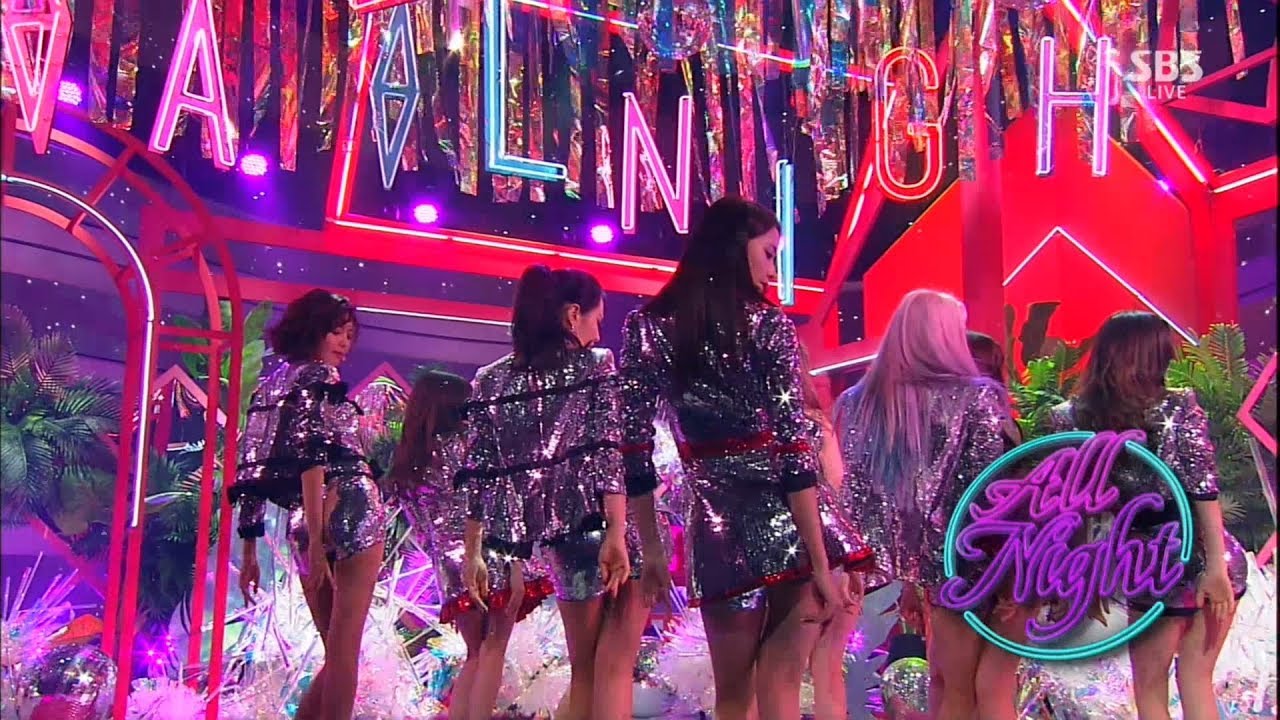 Girls' Generation 소녀시대 'All Night' stage mix - YouTube