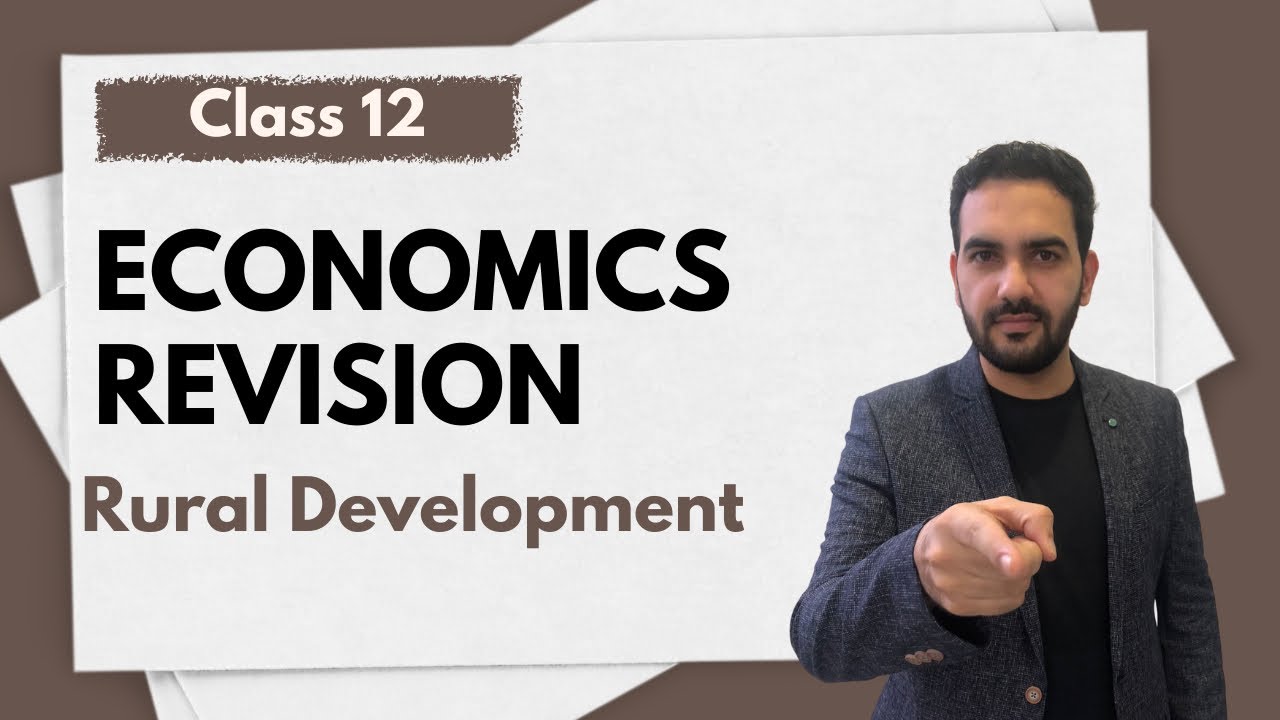 Class 12 Indian Economic Development | Rural Development | Term 1 ...