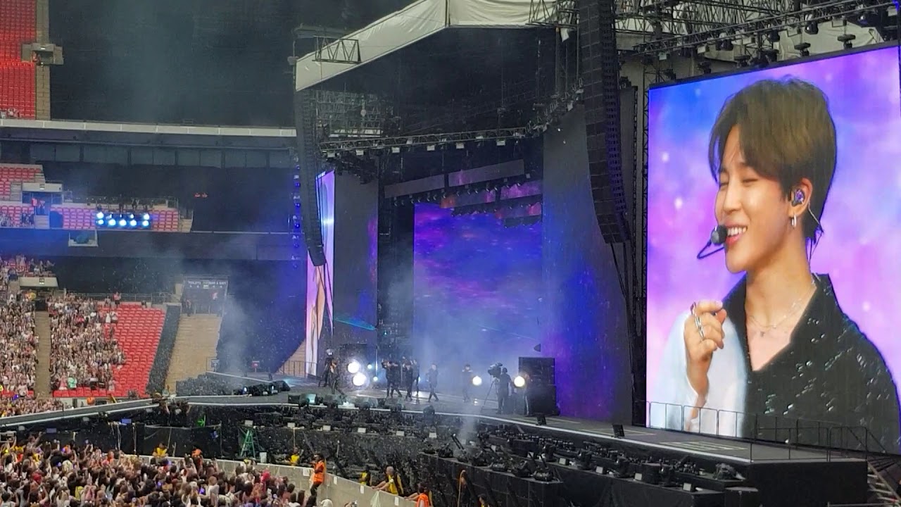 BTS - Live at Wembley Stadium London . June 01 2019 - Part 6 - YouTube