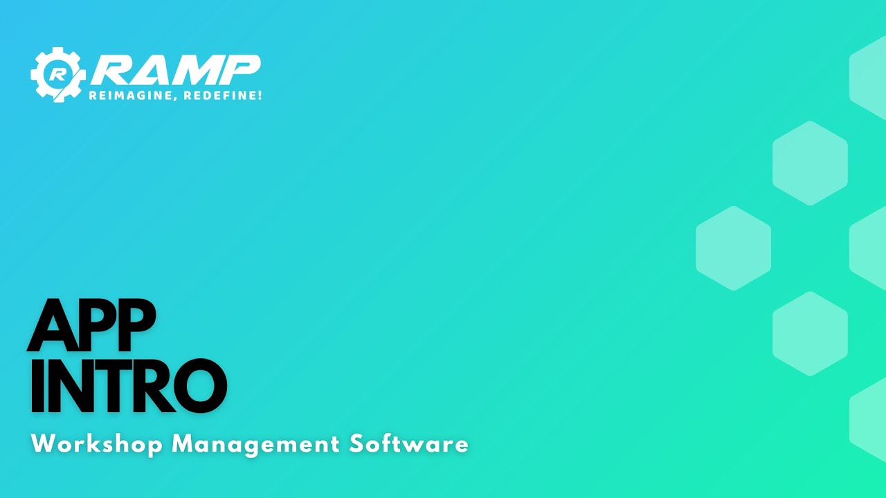 A1. RAMP WMS APP INTRO | RAMP Workshop Management Software - YouTube