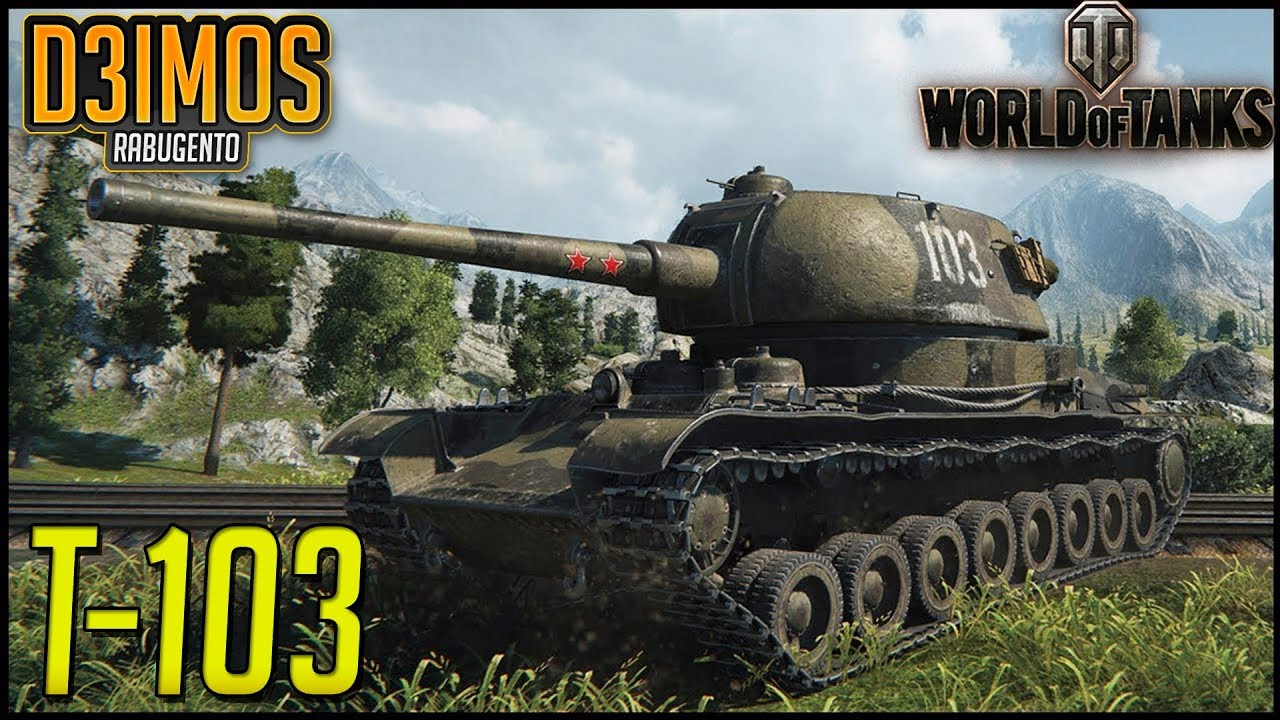 WORLD OF TANKS: T103 CABEÇÃO - YouTube